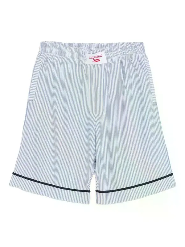 CHARLES JEFFREY Striped Shorts