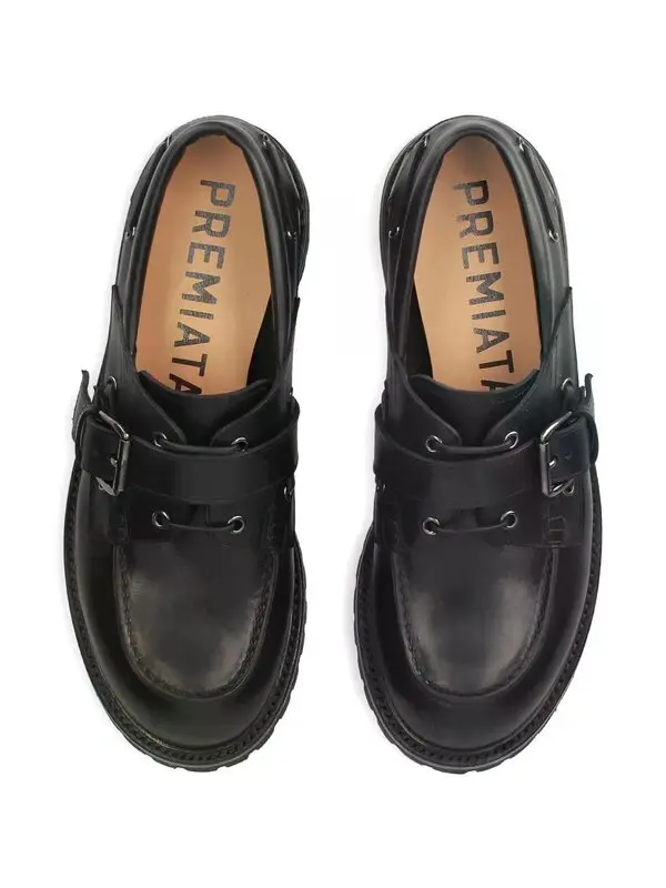 Premiata Buckle-strap Loafers