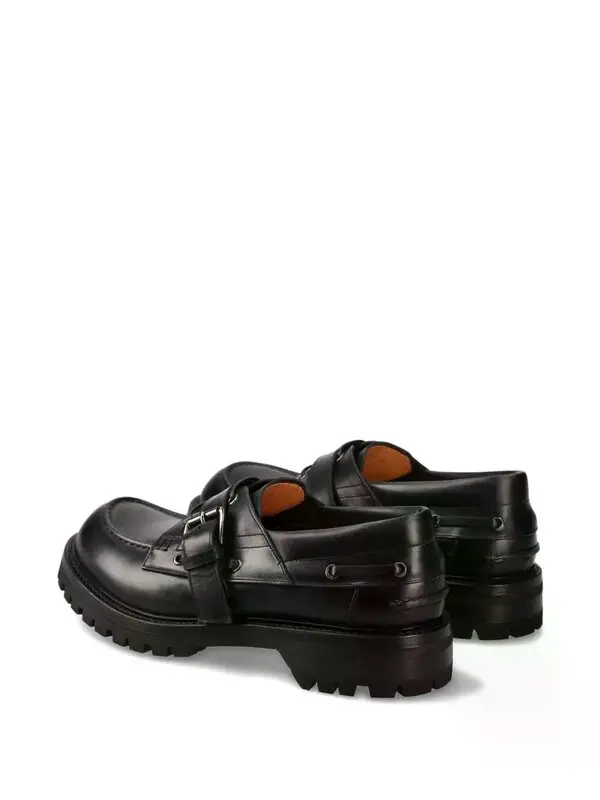 Premiata Buckle-strap Loafers