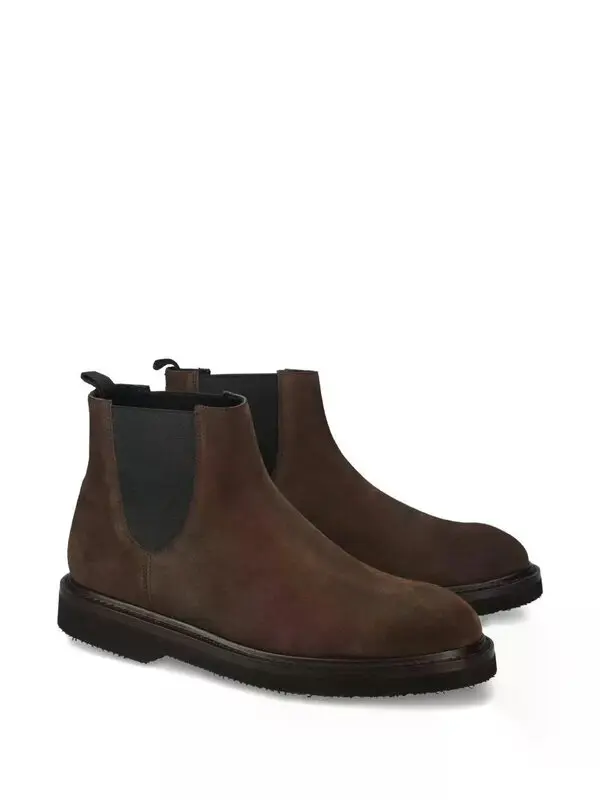 Premiata Pull Tab Suede Chelsea Boots