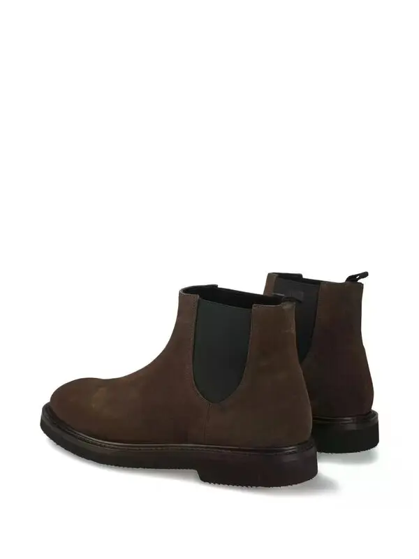 Premiata Pull Tab Suede Chelsea Boots