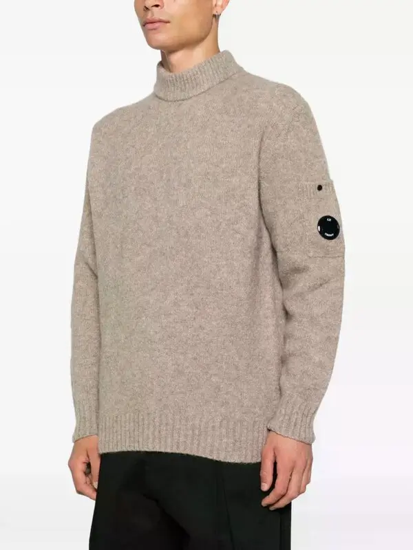 C.P. COMPANY Lens-detail Sweater