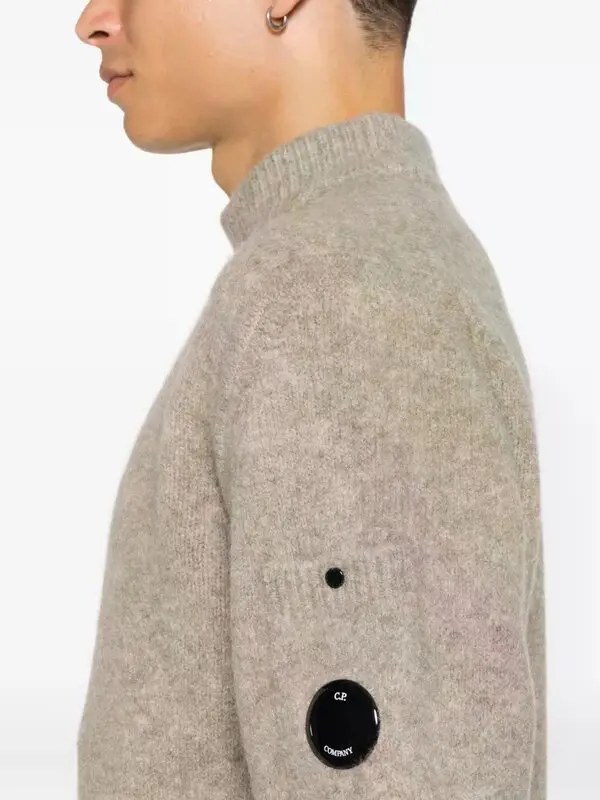 C.P. COMPANY Lens-detail Sweater
