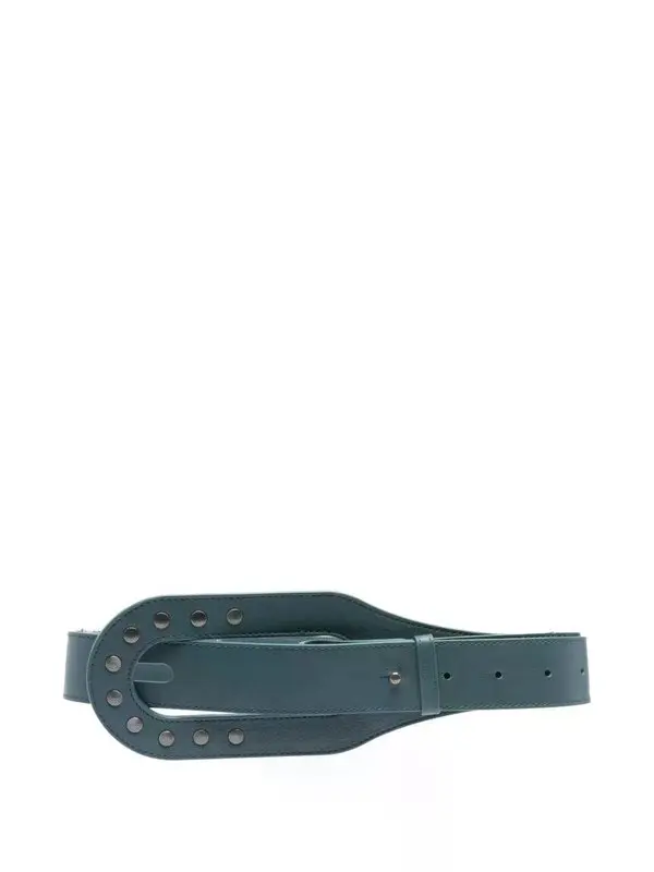 KIKO KOSTADINOV Orvos Leather Belt - Blue