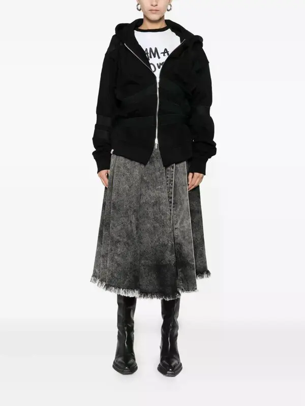 CHARLES JEFFREY Zip-up Hooded Jacket