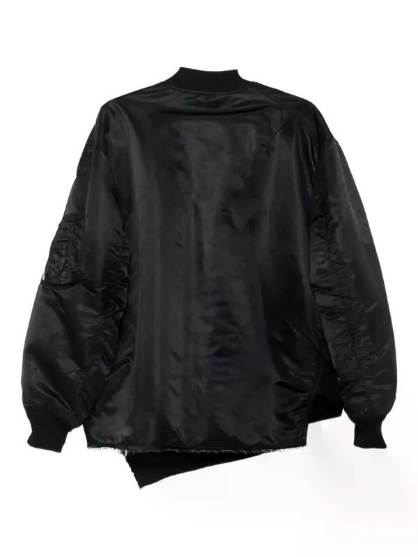 BLACK COMME DES GARÇONS Zip-up Bomber Jacket