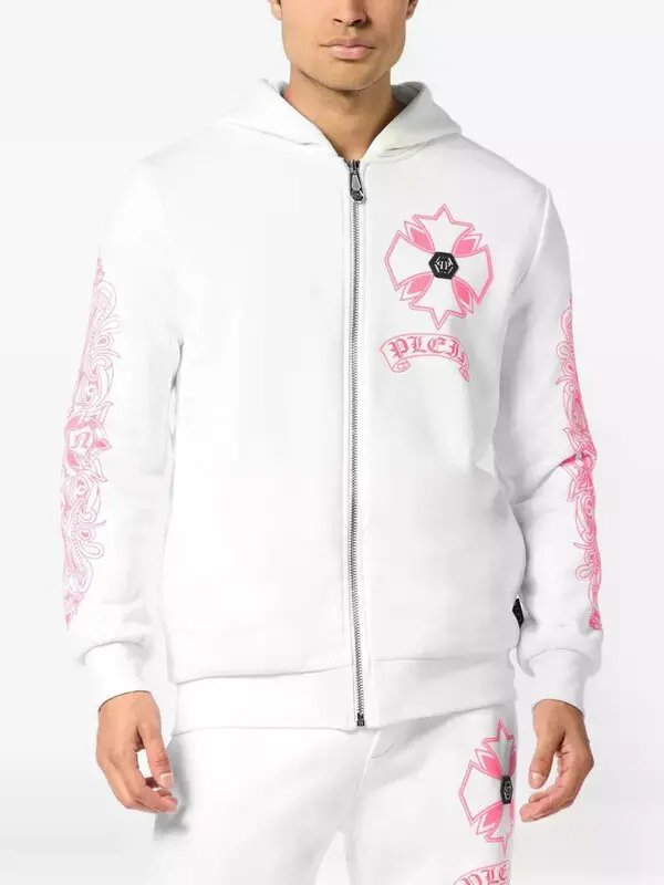 Philipp Plein Zip-fastening Hoodie