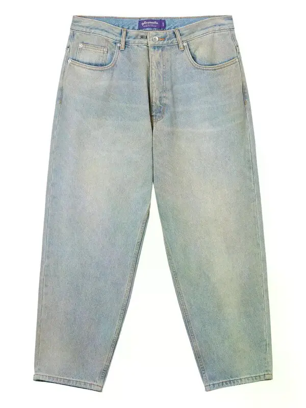 AFTERMATHS Washed Five-pocket Jeans