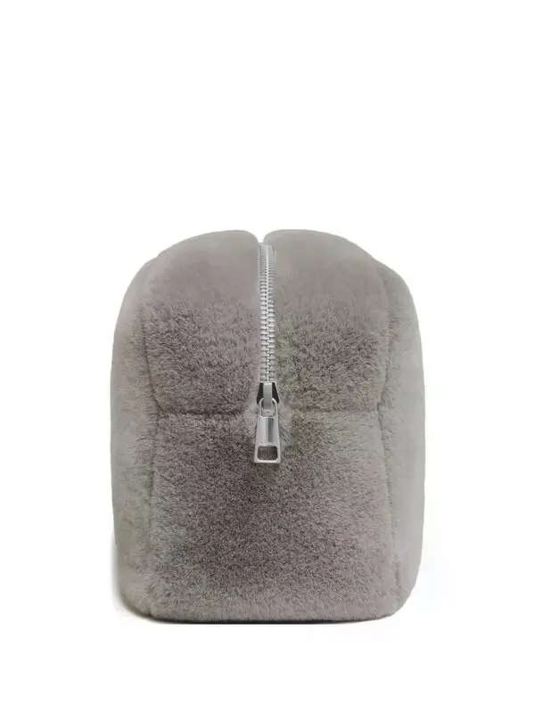 Apparis Jumbo Noor Top-zip Makeup Bag - Grey