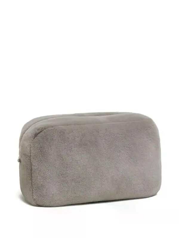 Apparis Jumbo Noor Top-zip Makeup Bag - Grey