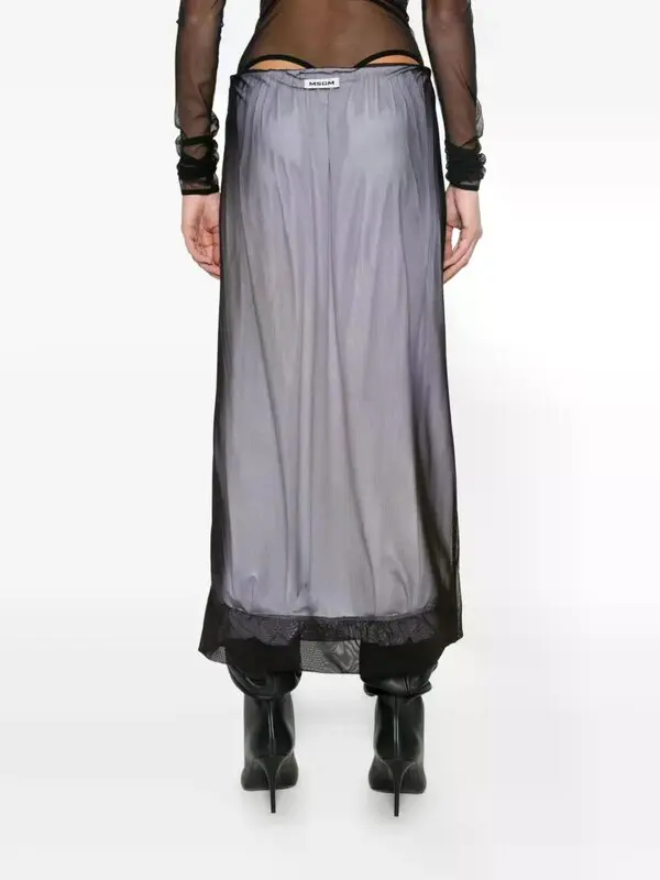MSGM Mesh Maxi Skirt