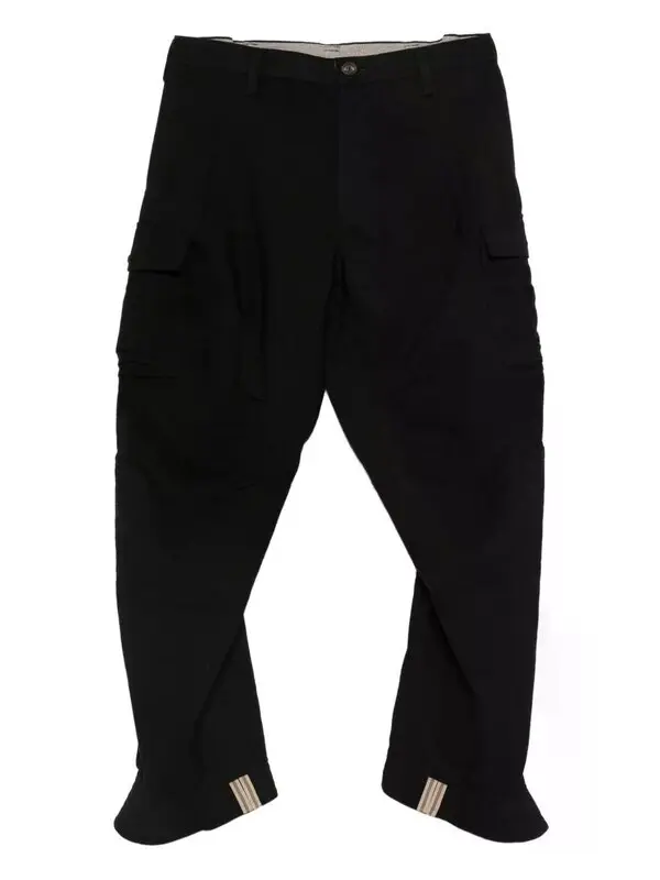ZIGGY CHEN Cargo Straight-leg Trousers
