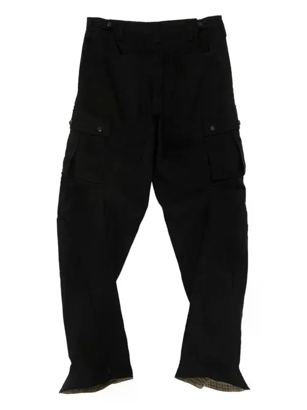 ZIGGY CHEN Cargo Straight-leg Trousers