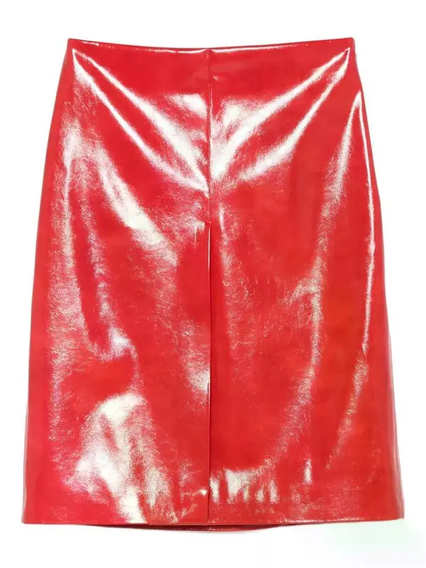 MSGM Fitted High-waisted Skirt