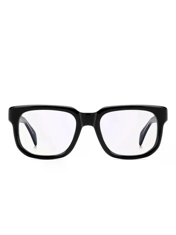 DB EYEWEAR BY DAVID BECKHAM Square Frame Glasses - Black