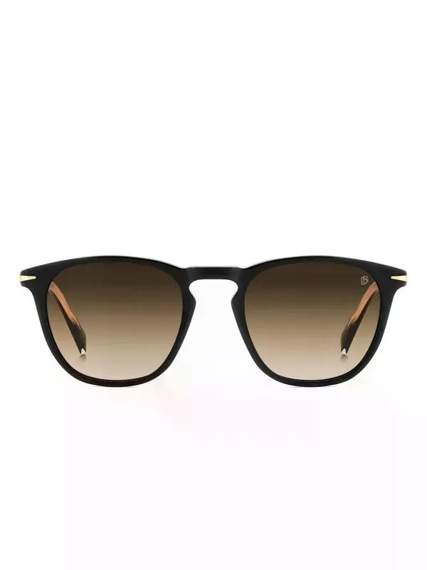 DB EYEWEAR BY DAVID BECKHAM Square-frame Sunglasses - Black