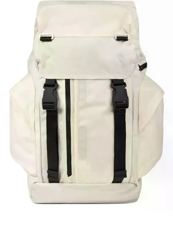 Stone Island Buckle Zip Backpack - Neutrals
