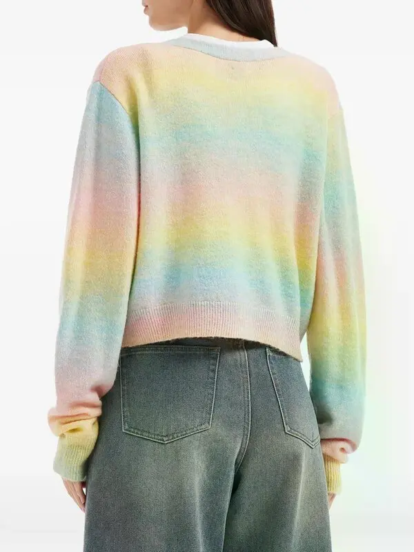TOUT A COUP Gradient-effect Cardigan