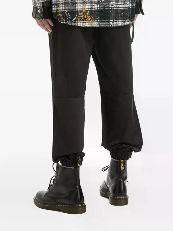 MUSIUM DIV. Drawstring Trousers - Black
