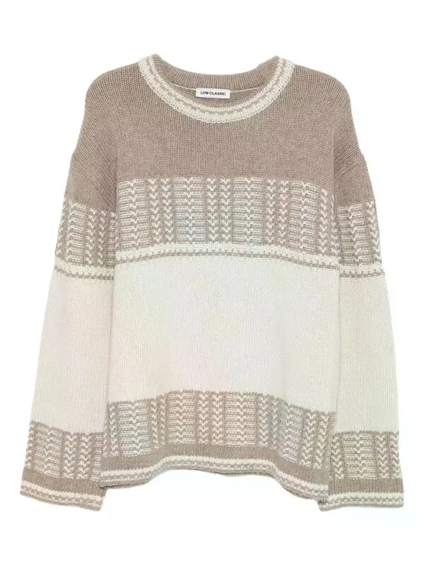 LOW CLASSIC Two-tone Jumper