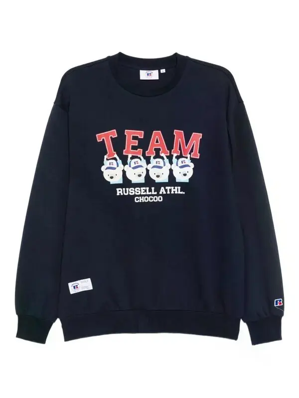 CHOCOOLATE Graphic Sweatshirt - Blue