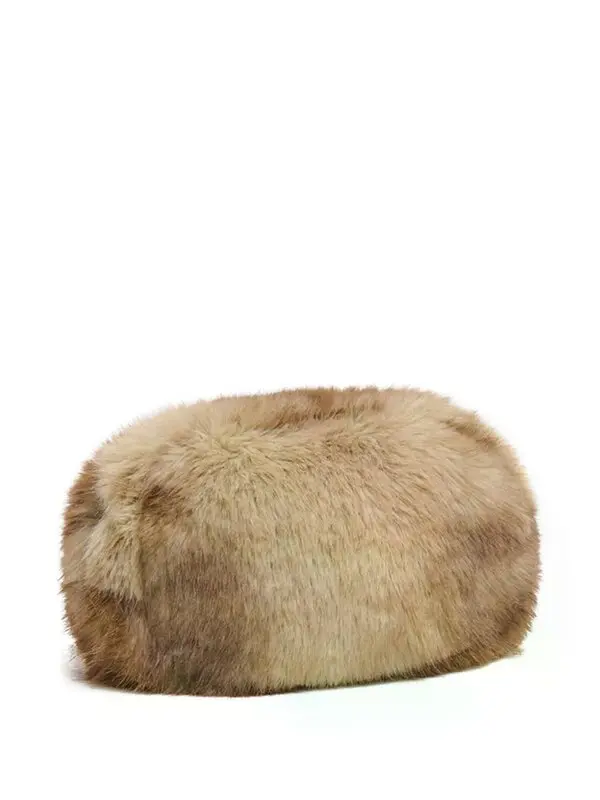 Apparis Jumbo Noor Clutch Bag - Neutrals