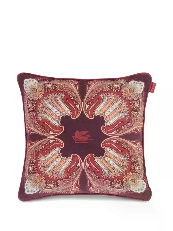 Etro Medallion-motif Cushion - Red
