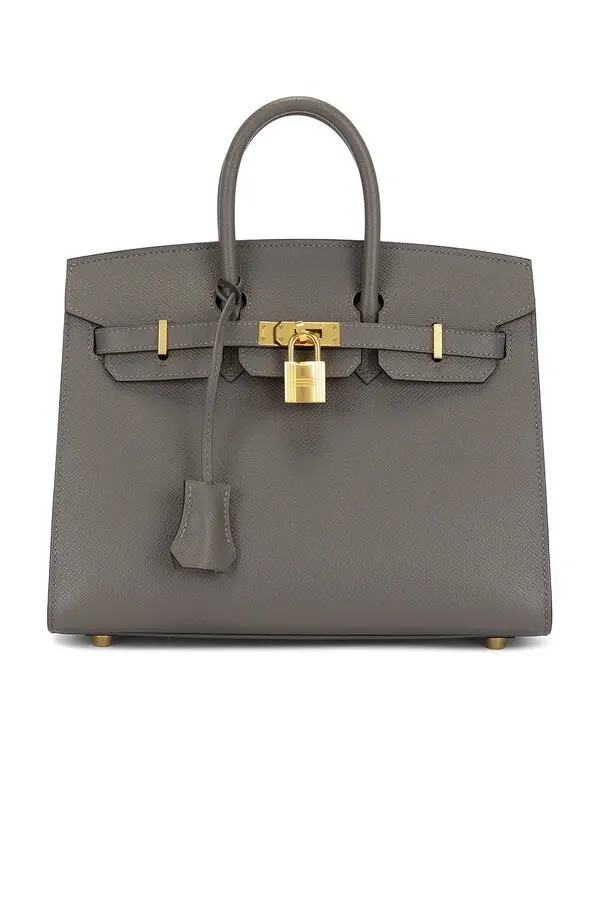 Hermès Epsom Birkin 25 Handbag - Gris Meyer