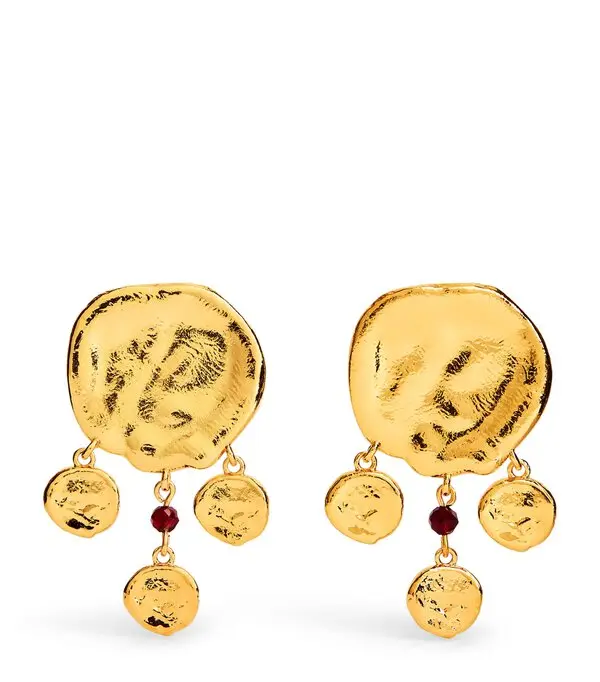 Anni Lu Plated Dangle Earrings - Gold