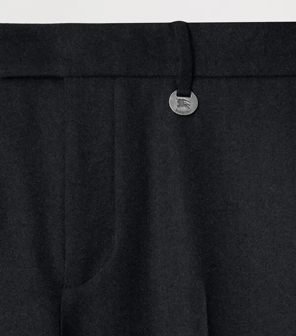 Burberry Wool Twill Tailored Trousers