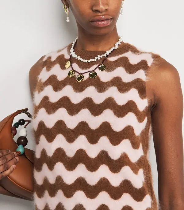 Anni Lu Gold-plated Pearly Drop Necklace - Ivory