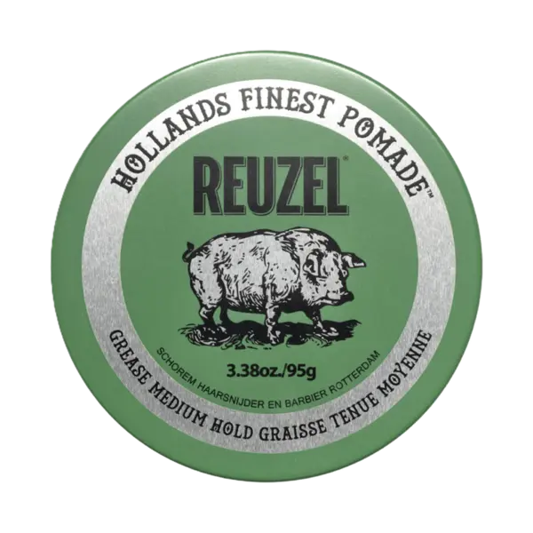 REUZEL Green Grease Pomade Oil-based Medium Hold - One-color