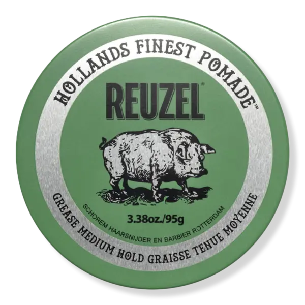 REUZEL Green Grease Pomade Oil-based Medium Hold - One-color