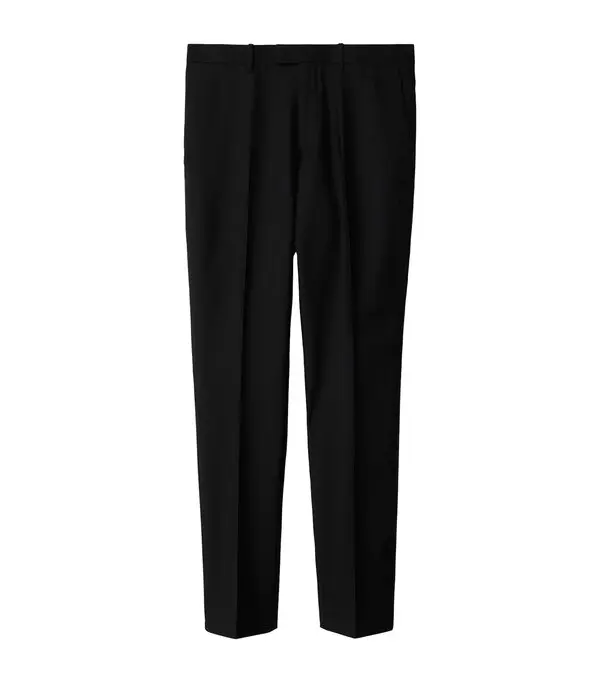 Burberry Slim-fit Wool Twill Trousers