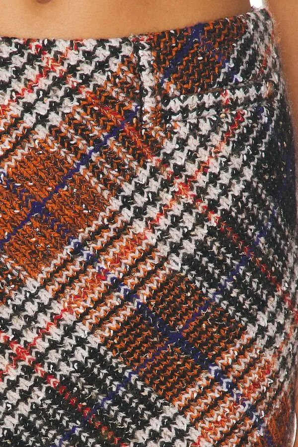 Missoni Mini Skirt - Red, Blue, & White