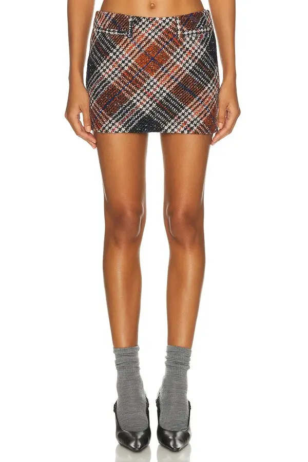 Missoni Mini Skirt - Red, Blue, & White