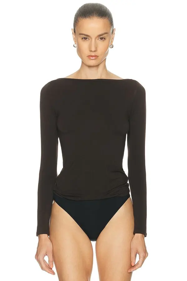 KYE Recline Bateau Long Sleeve Top