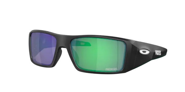 Oakley Green Bay Packers Heliostat Sunglasses - Prizm Jade