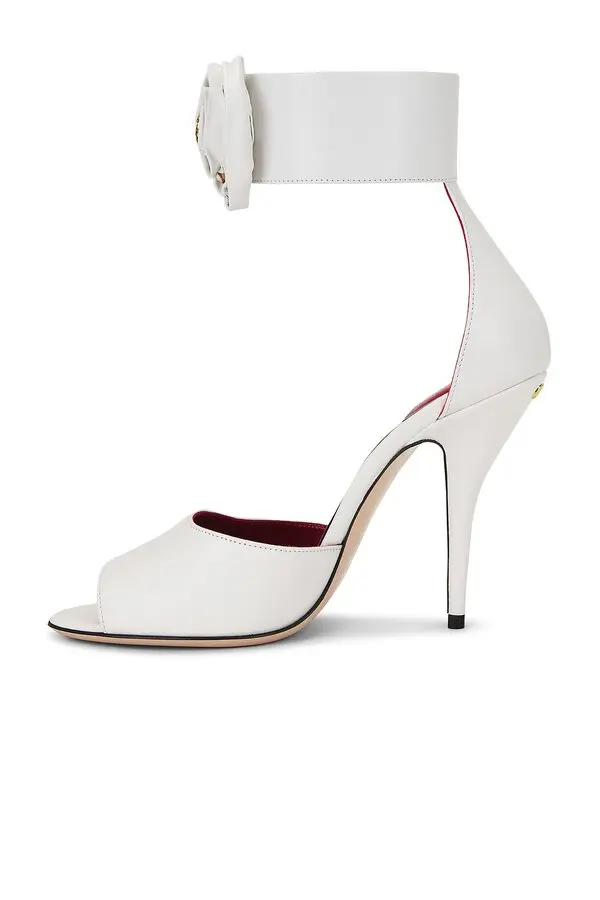 Valentino Garavani Drip Rose Sandal - Bianco & Multicolor