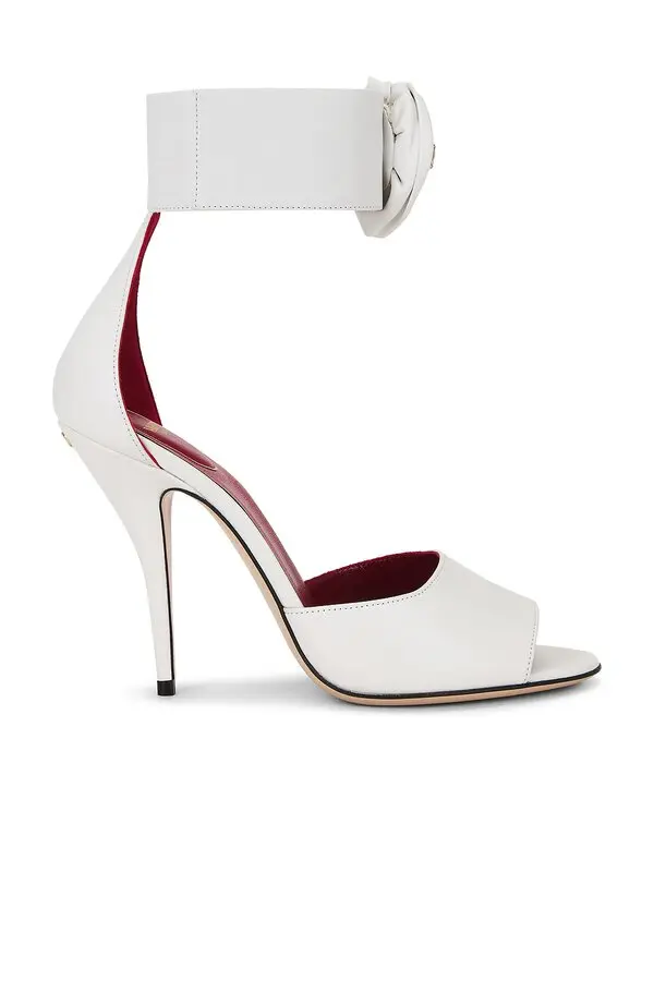 Valentino Garavani Drip Rose Sandal - Bianco & Multicolor