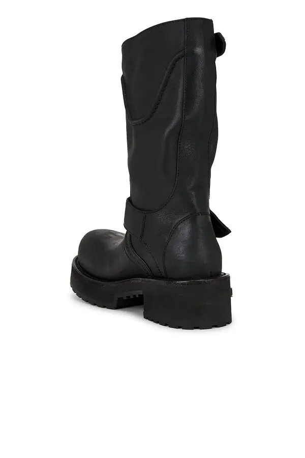 Balenciaga Venom Boot - Black & Silver