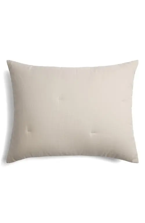 PARACHUTE Set Of 2 Soft Cotton Quilted Shams - Bone