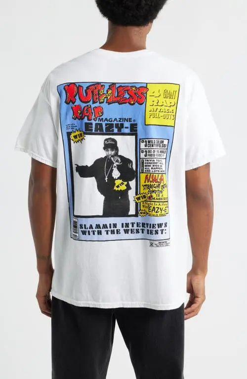 MERCH TRAFFIC Eazy-e Ruthless Rap Graphic T-shirt