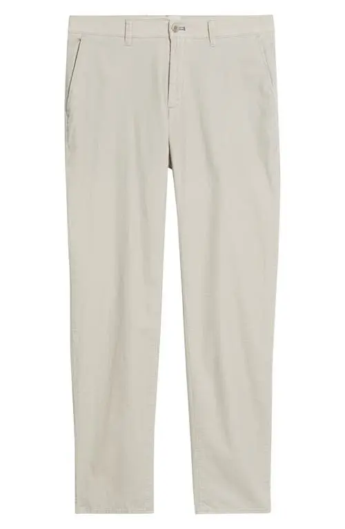 BRAX Fabio Flat Front Stretch Corduroy Pants - Ivory