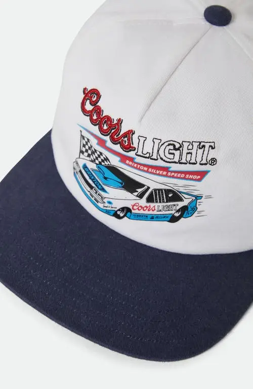 Brixton Coors Light Blower Netplus® Twill Snapback Baseball Cap