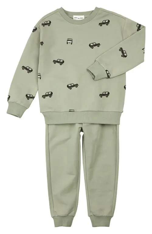 MILES THE LABEL Off Roading Sweatshirt And Joggers Set
