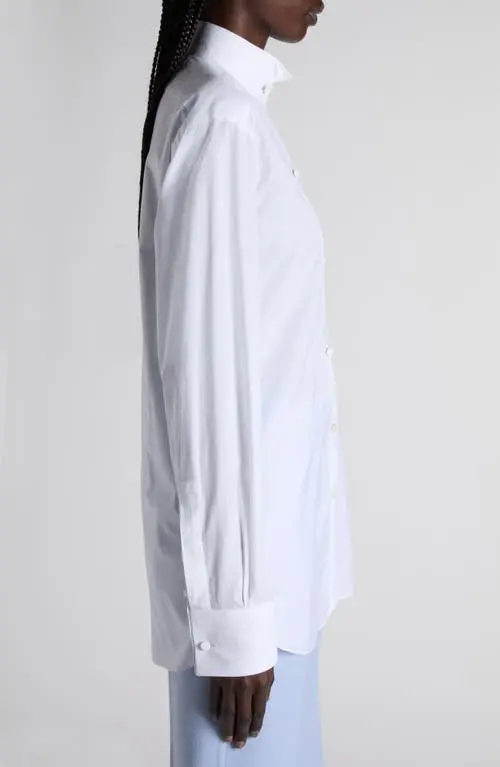 TOM FORD Bib Front Cotton Voile Button-up Shirt