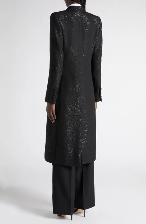 TOM FORD Sequin Embellished Double-breasted Coat
