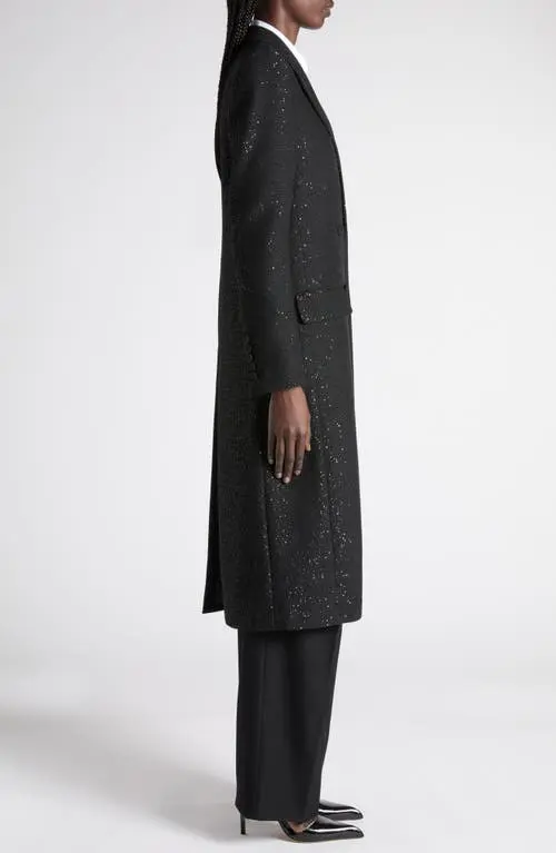 TOM FORD Sequin Embellished Double-breasted Coat