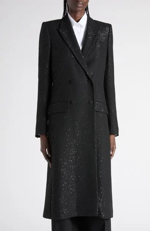 TOM FORD Sequin Embellished Double-breasted Coat